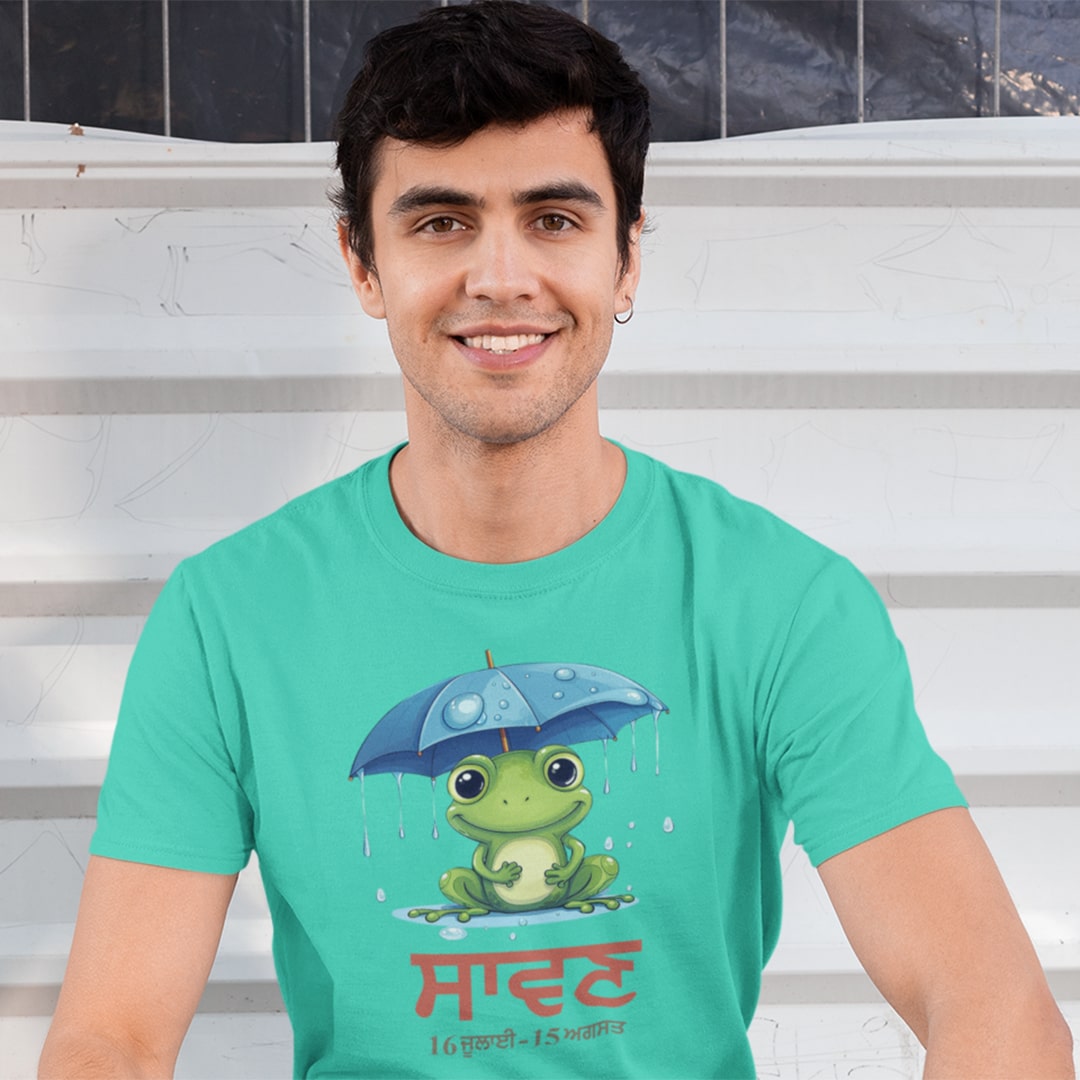 Sawan Punjabi Month Men T Shirt - Buy Slogan Printed Graphic T-shirts ...