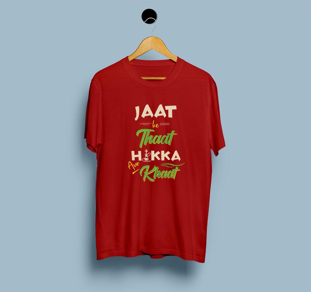 Famous Jaat Quotes Buy Ghantababajika Men`s Printed J For Jaat T Shirt
