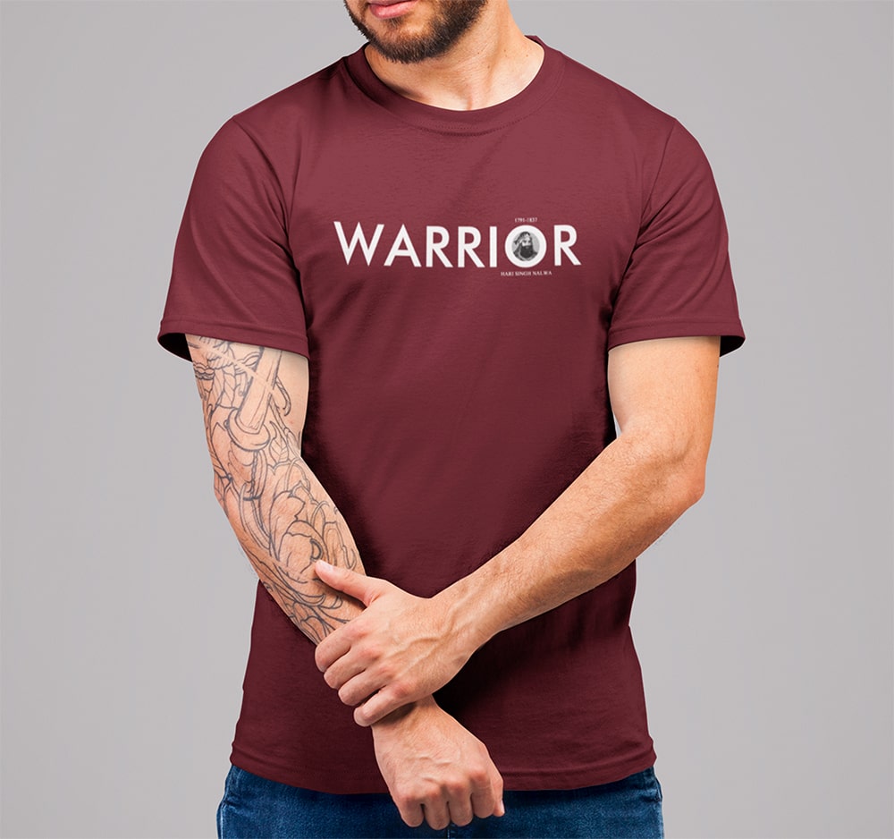 Warrior T Shirt - Buy Punjabi Slogan Printed T Shirts Online For Men ...