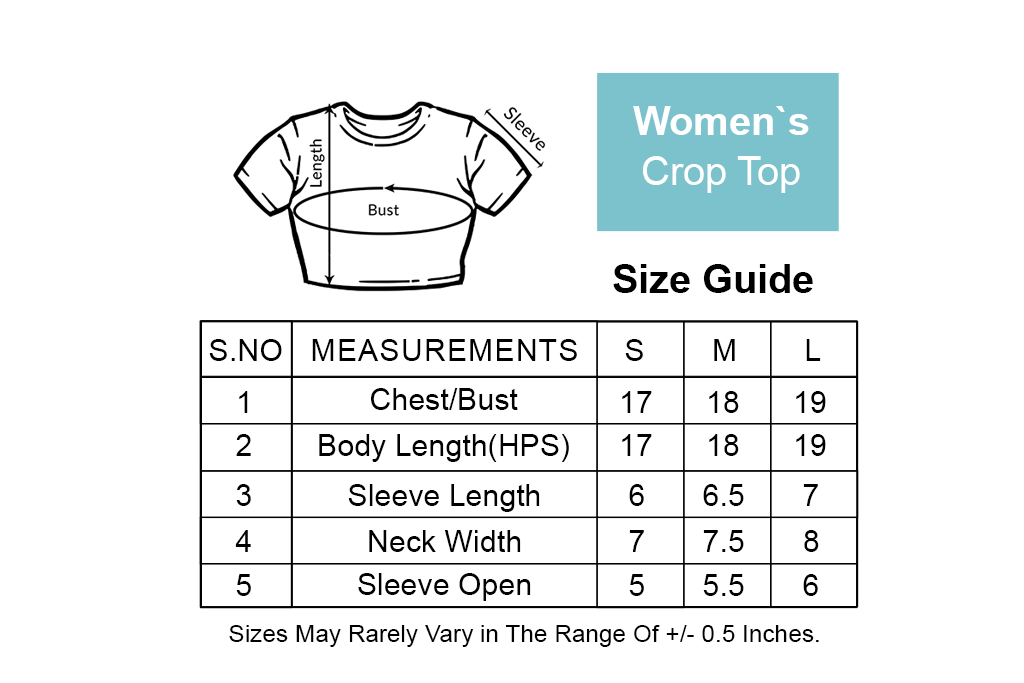 I Am Wonderful Crop Top - Buy Online I Am Wonderful Crop Top For Women ...