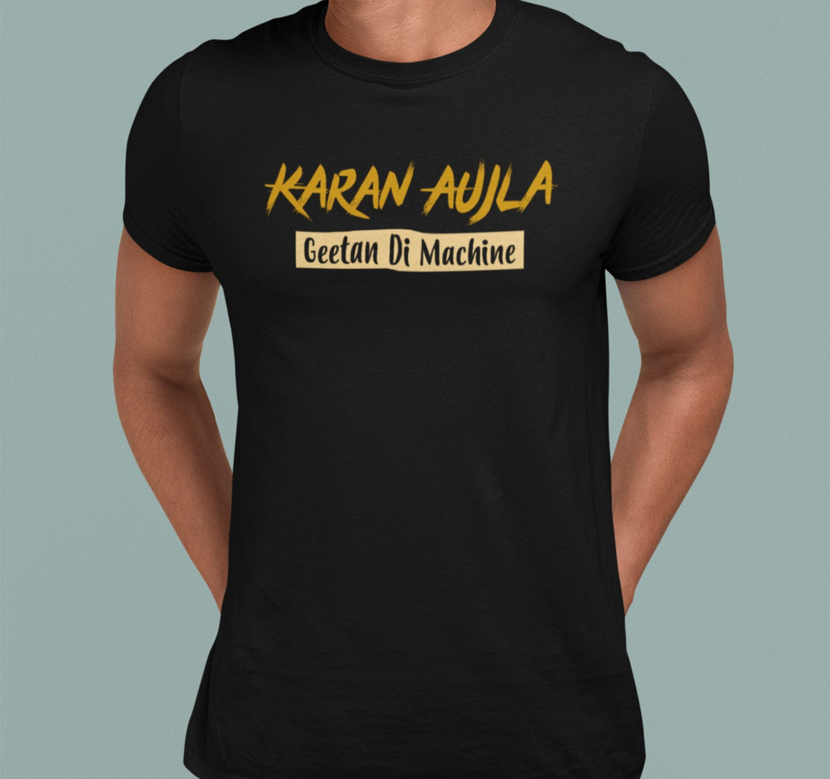 Buy Karan Aujla Punjabi Slogan Printed Tshirt Online For Men – Punjabi Adda