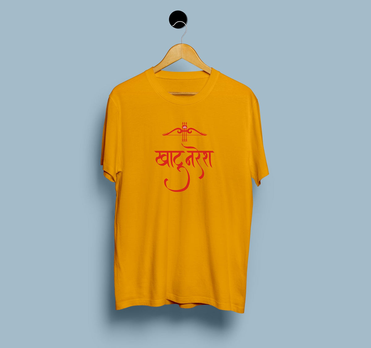 Buy Khatu Naresh - Shree Khatu Shyam Ji Printed T Shirt Online India ...
